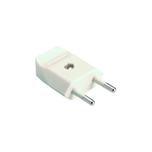 WHITE PLUG 10A 230V