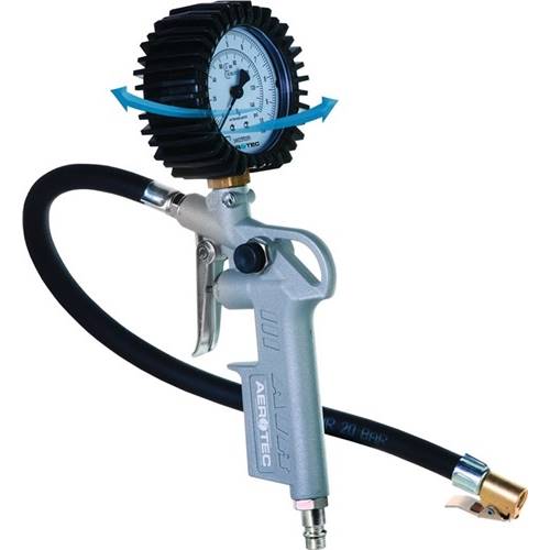 manómetro manual de neumáticos tech 63 calibrado aerotec