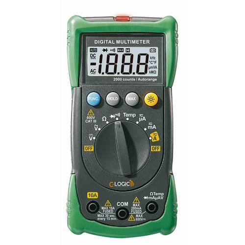 multímetro digital trms superpro con interfaz usb 50005 acha